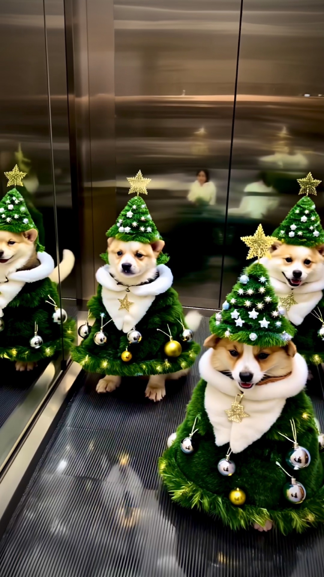 AI Christmas Tlo - Pippit