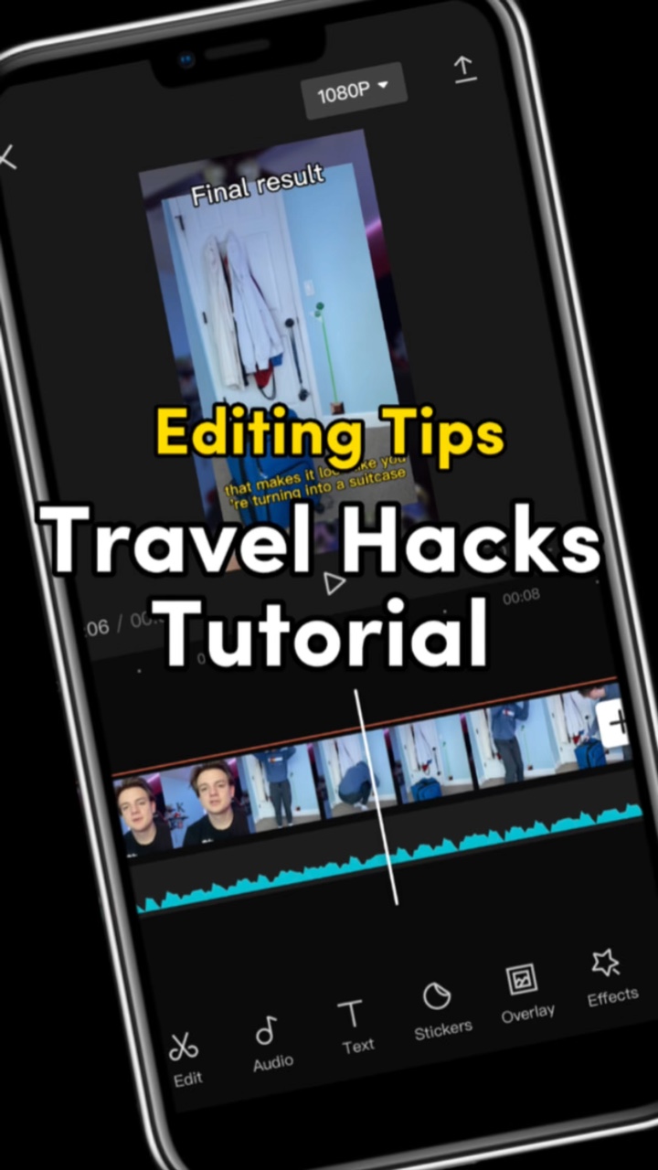 Travel Hacks Tutorial - video template by CapCut