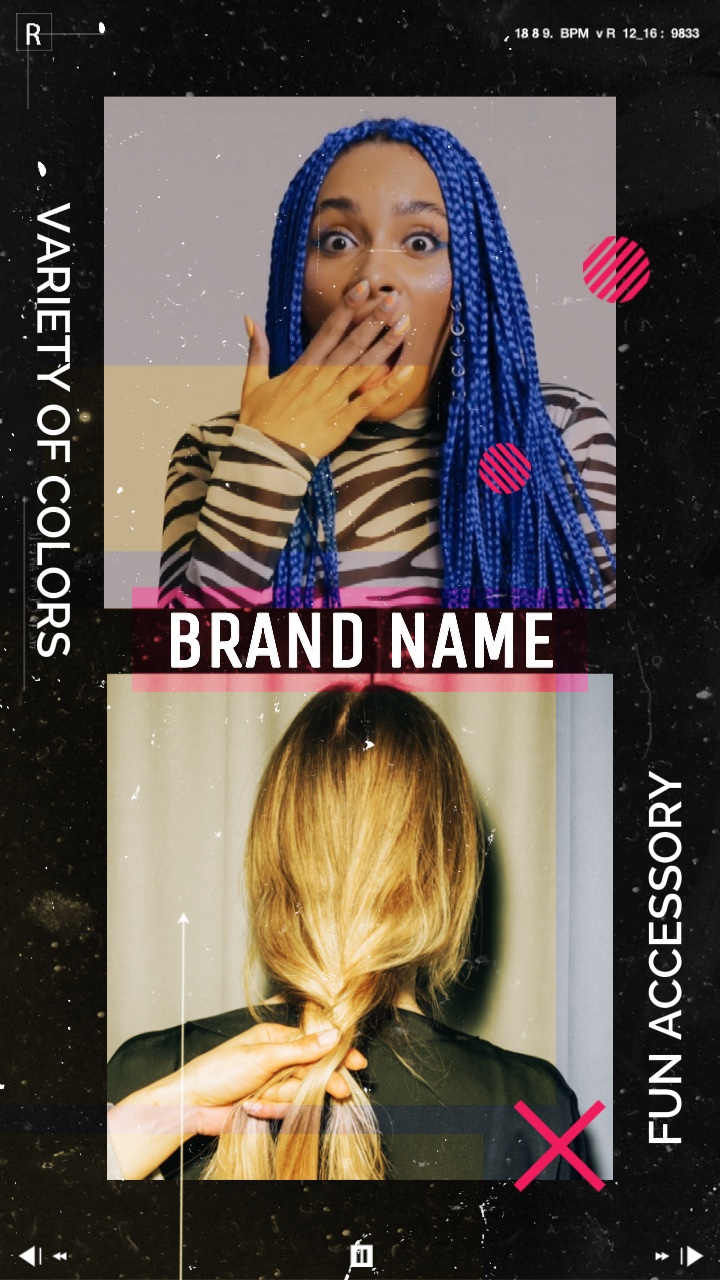 Face Split Transition Template - Pippit