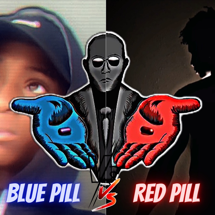 Blue vs red pill - video template by CapCut