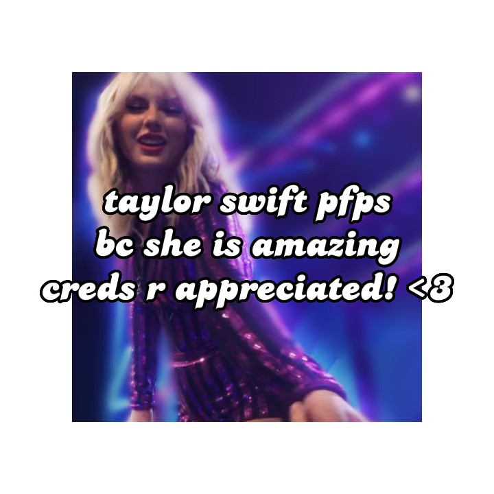 taylor swift pfps - video template by CapCut