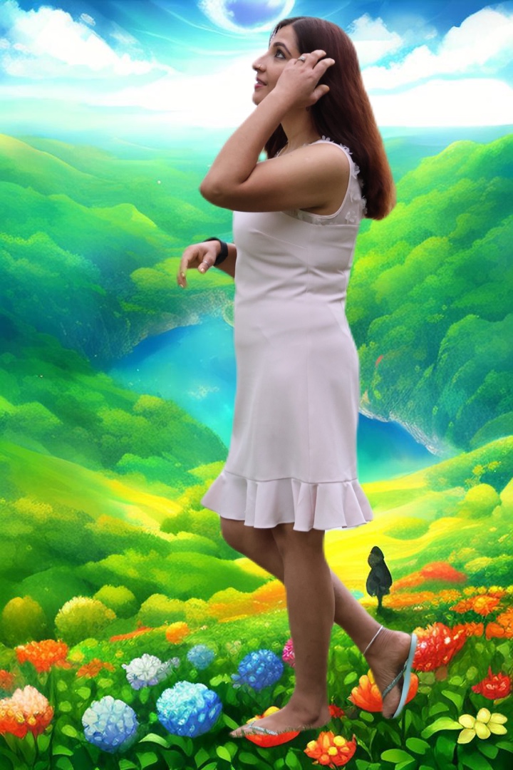 AI Editing Template Background - Pippit