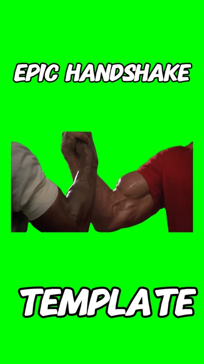 Handshake Trend Fire - Pippit