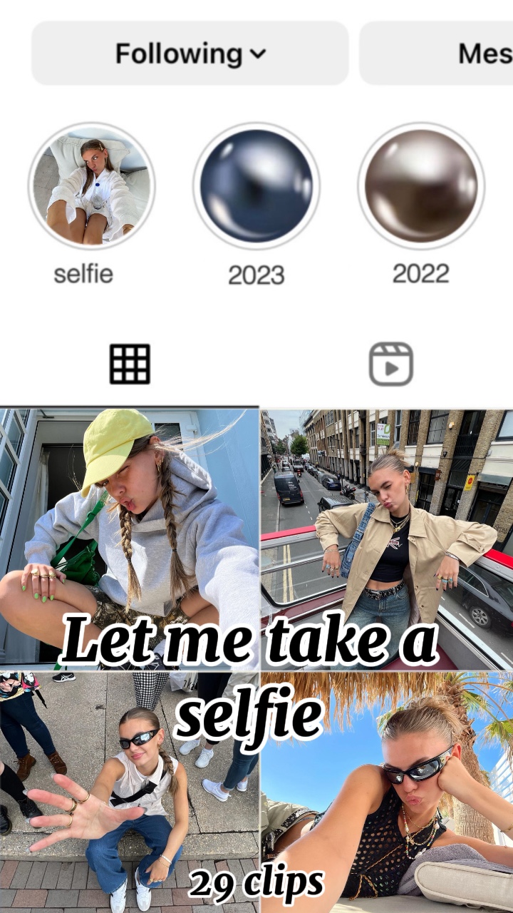 4 Clips Selfie Templates - Pippit