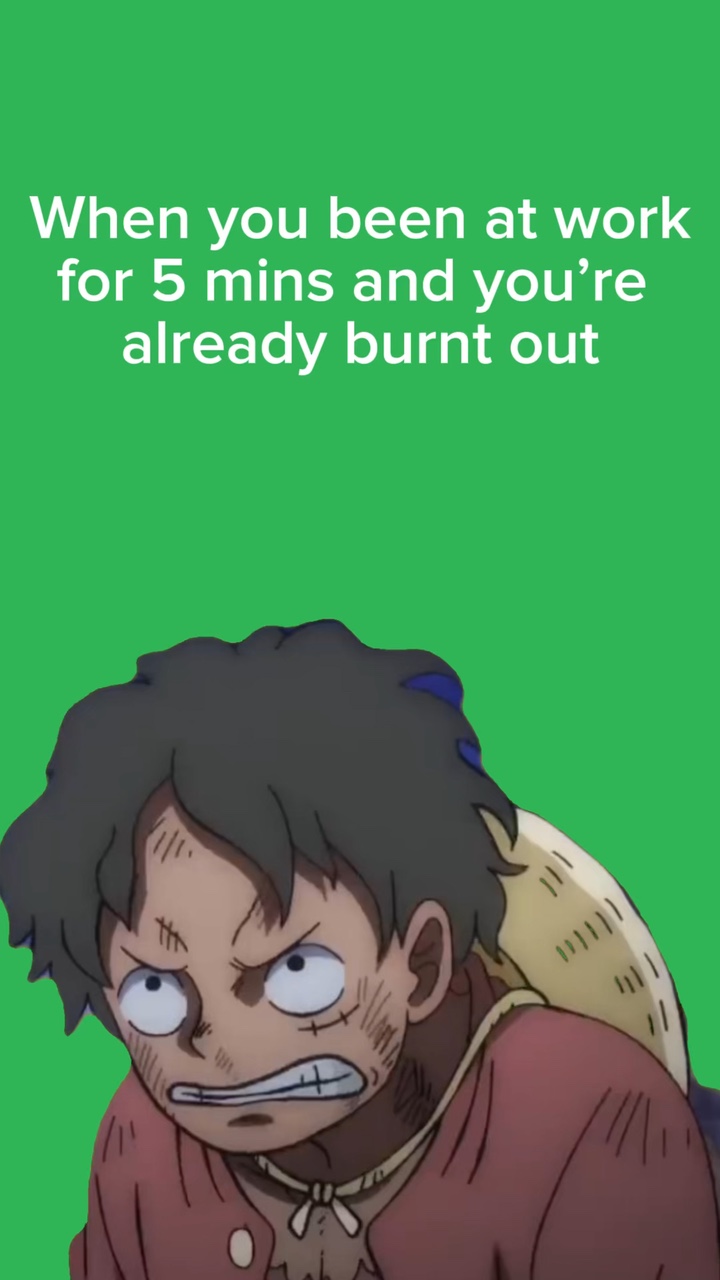 Luffy Green Screen - video template by CapCut