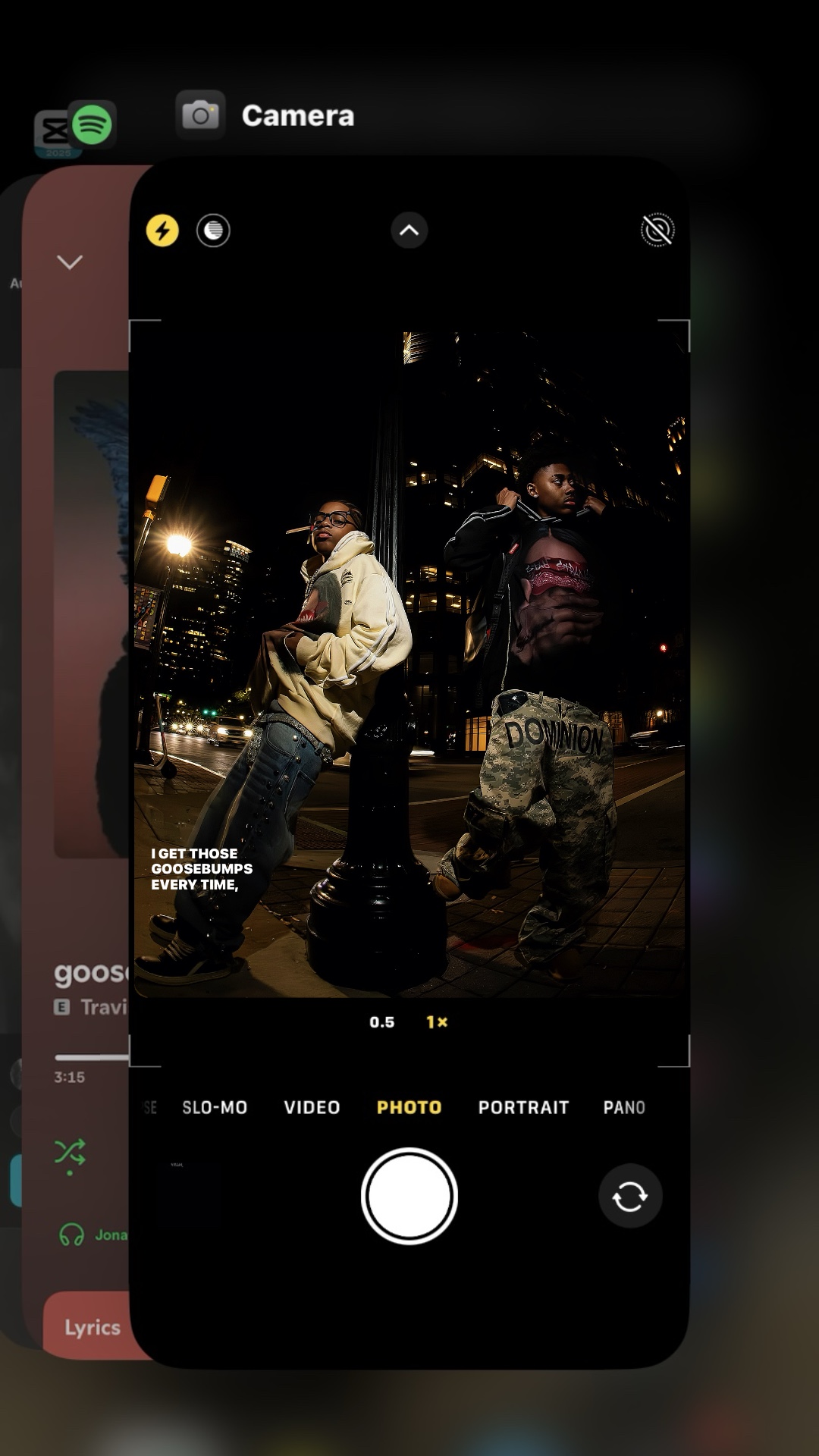 Goosebumps - video template by CapCut