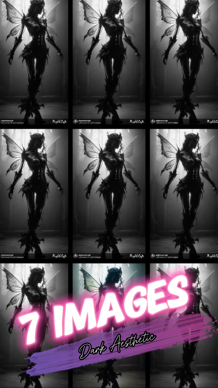 Dark Template Photo Effect - Pippit