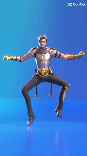 Fortnite hugo dance - video template by CapCut