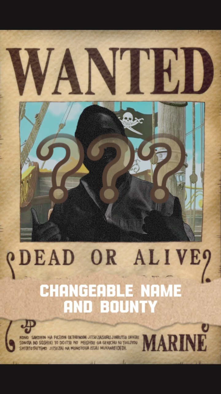 one piece wanted poster templates - Pippit
