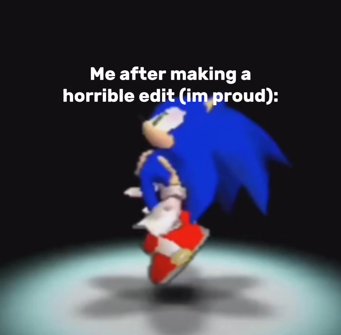 sonic spinning meme - video template by CapCut