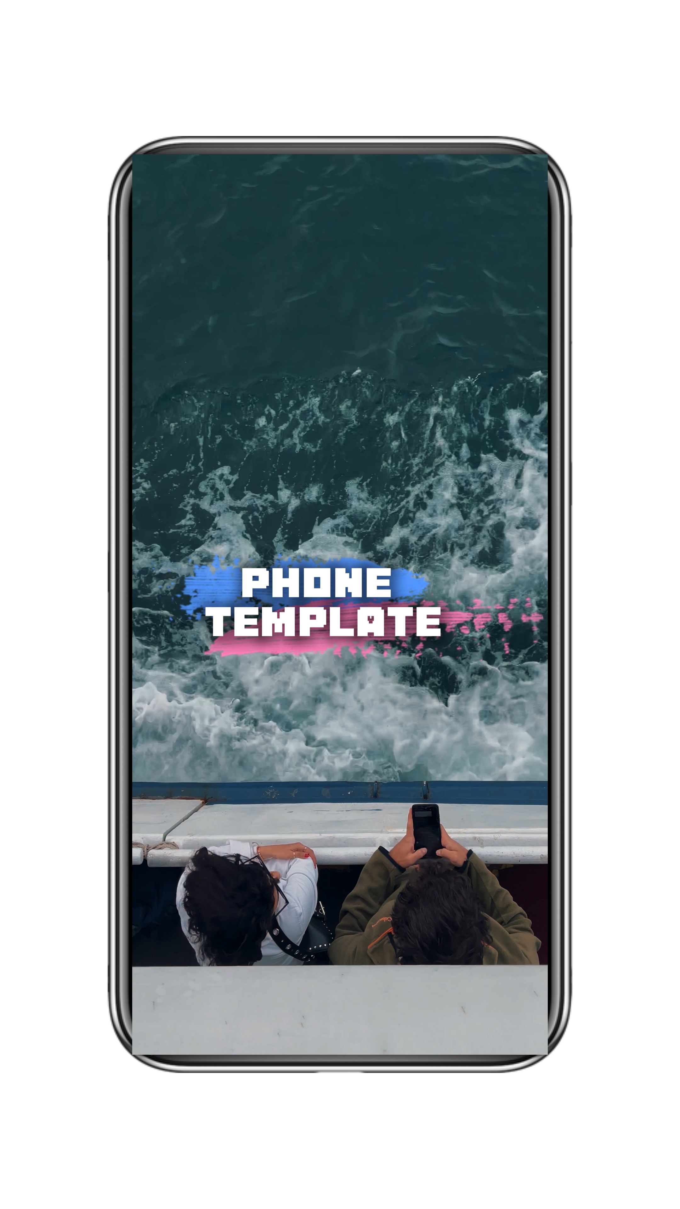 Template iPhone Frame Video - Pippit