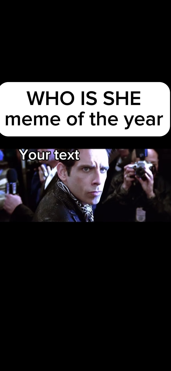 Who Is She Meme Template - Pippit