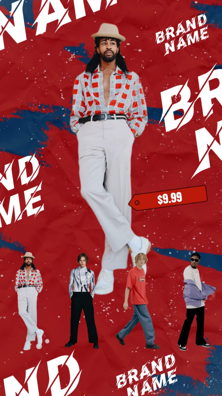 Template Presentation Movement - Pippit