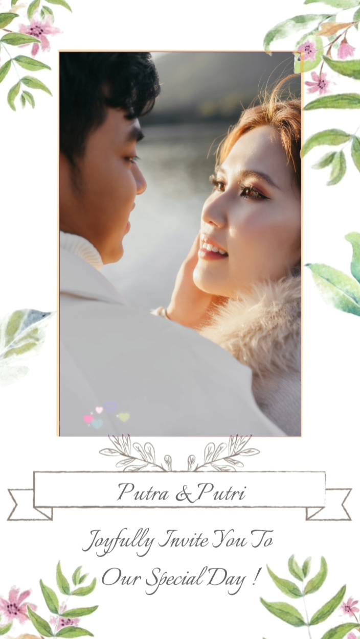 Wedding Invitation Barat Template Video - Pippit