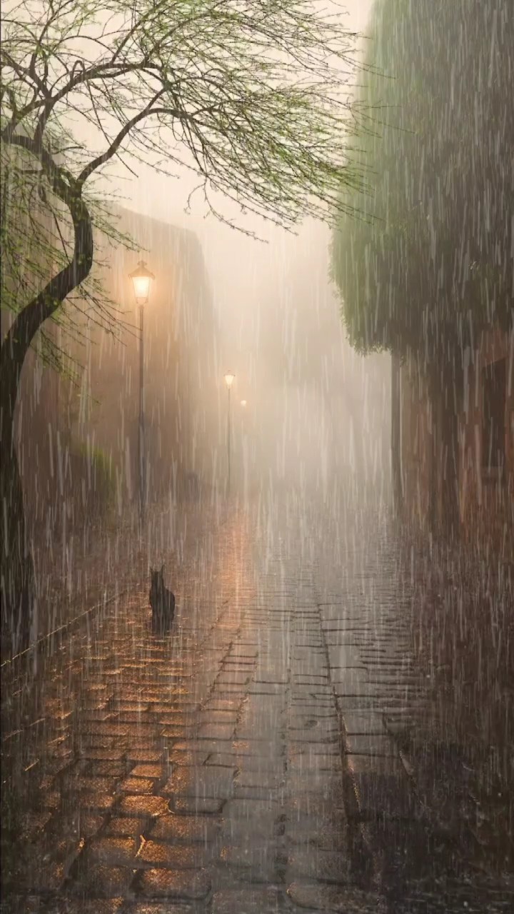 CapCut Rain Template - Pippit