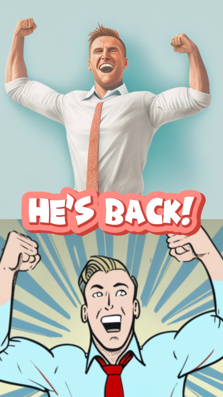 he’s back meme - Pippit
