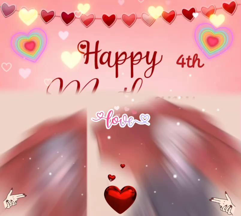 Monthsary Templates in 4 Photo - Pippit
