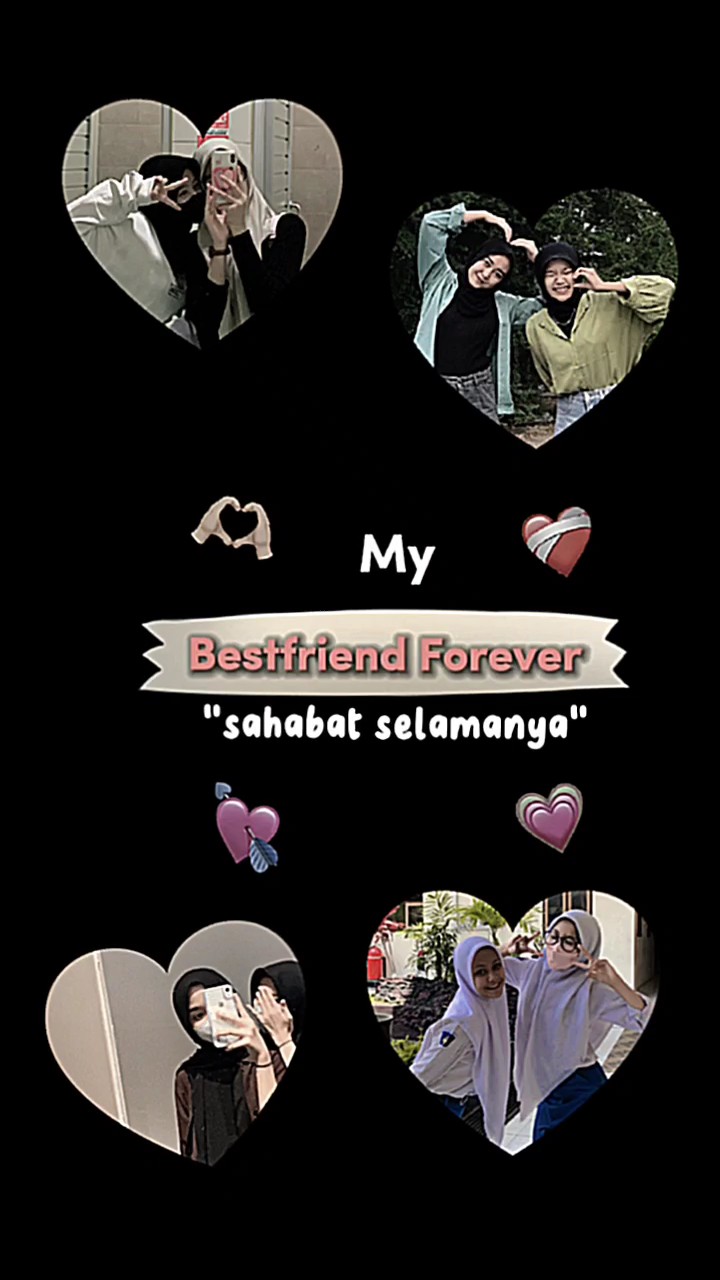 Loving Templates for 2 Besties - Pippit