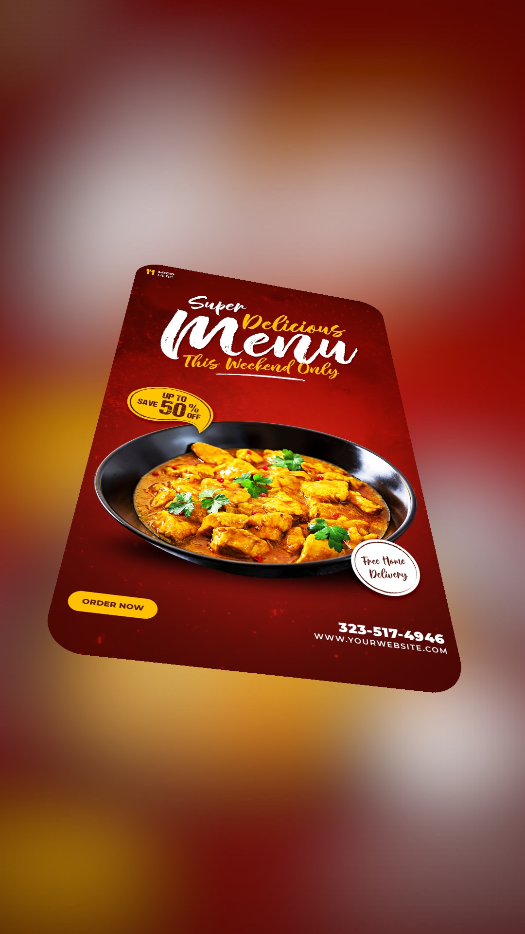 Poster Makanan - Pippit