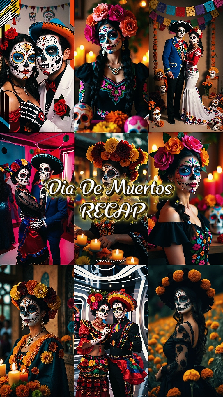 Plantilla de Catrina para usar - Pippit