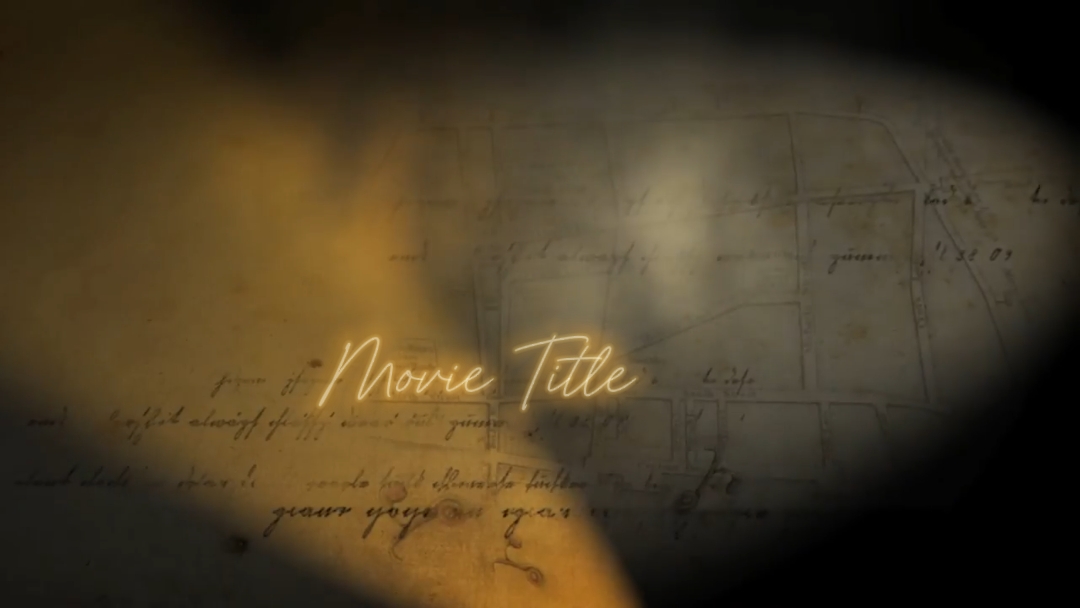 Template for Intro Film Drama - Pippit