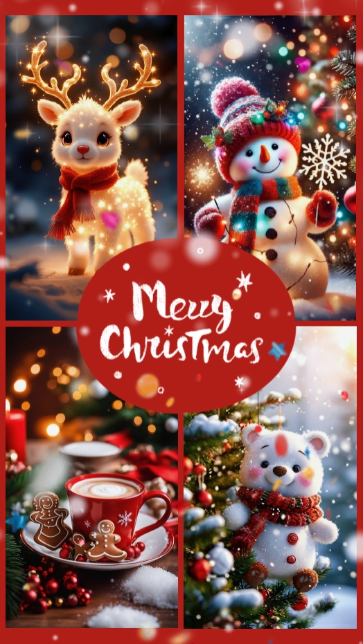 Christmas Template 4 Photo - Pippit