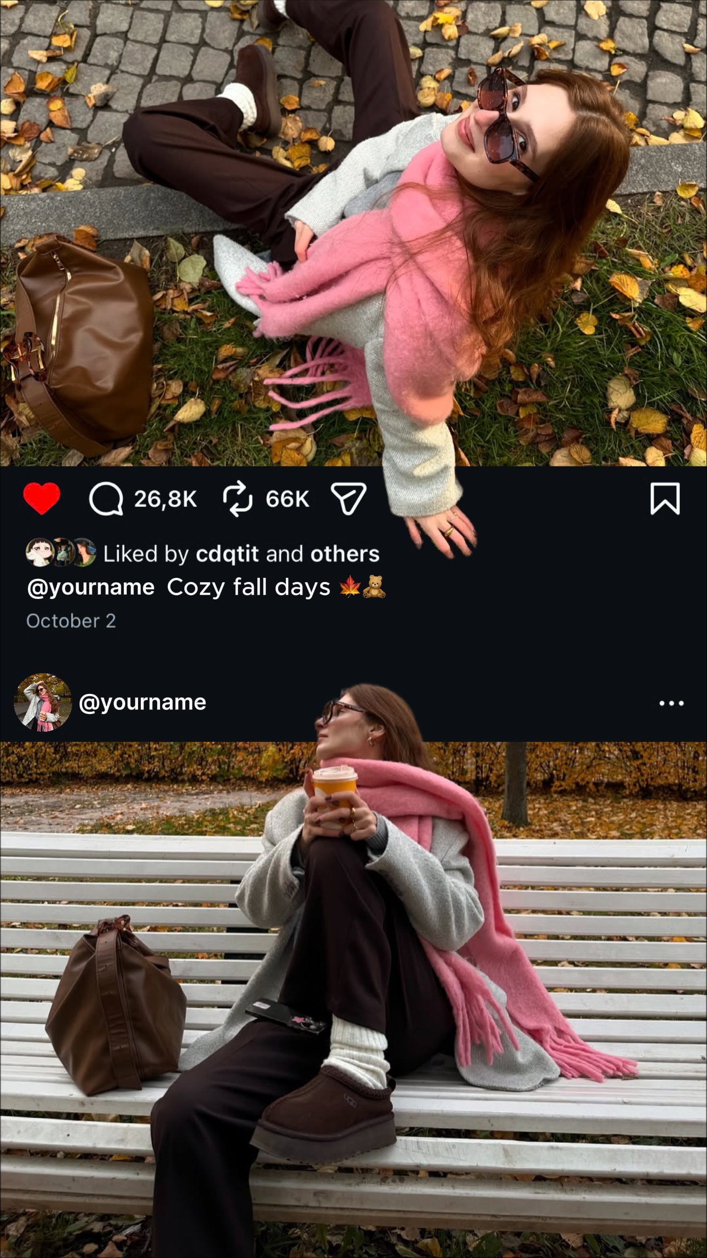 Background Instagram Template Trend - Pippit