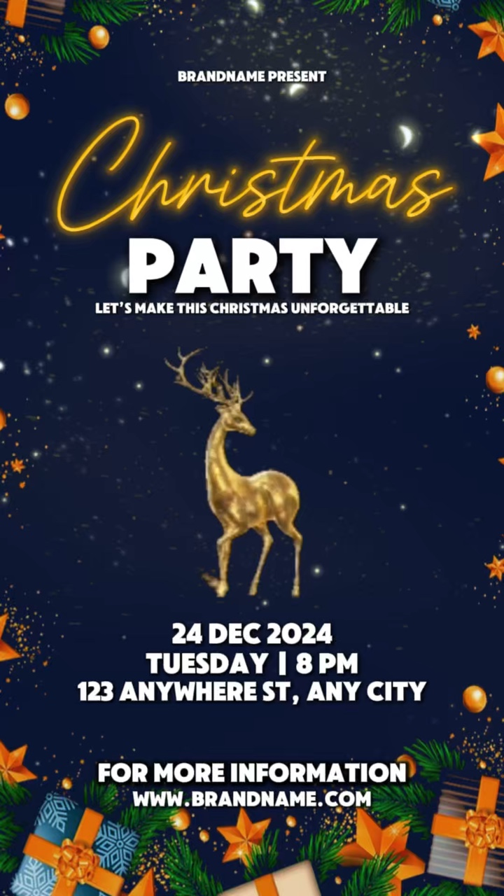 Intro Christmas Presentation Dance - Pippit