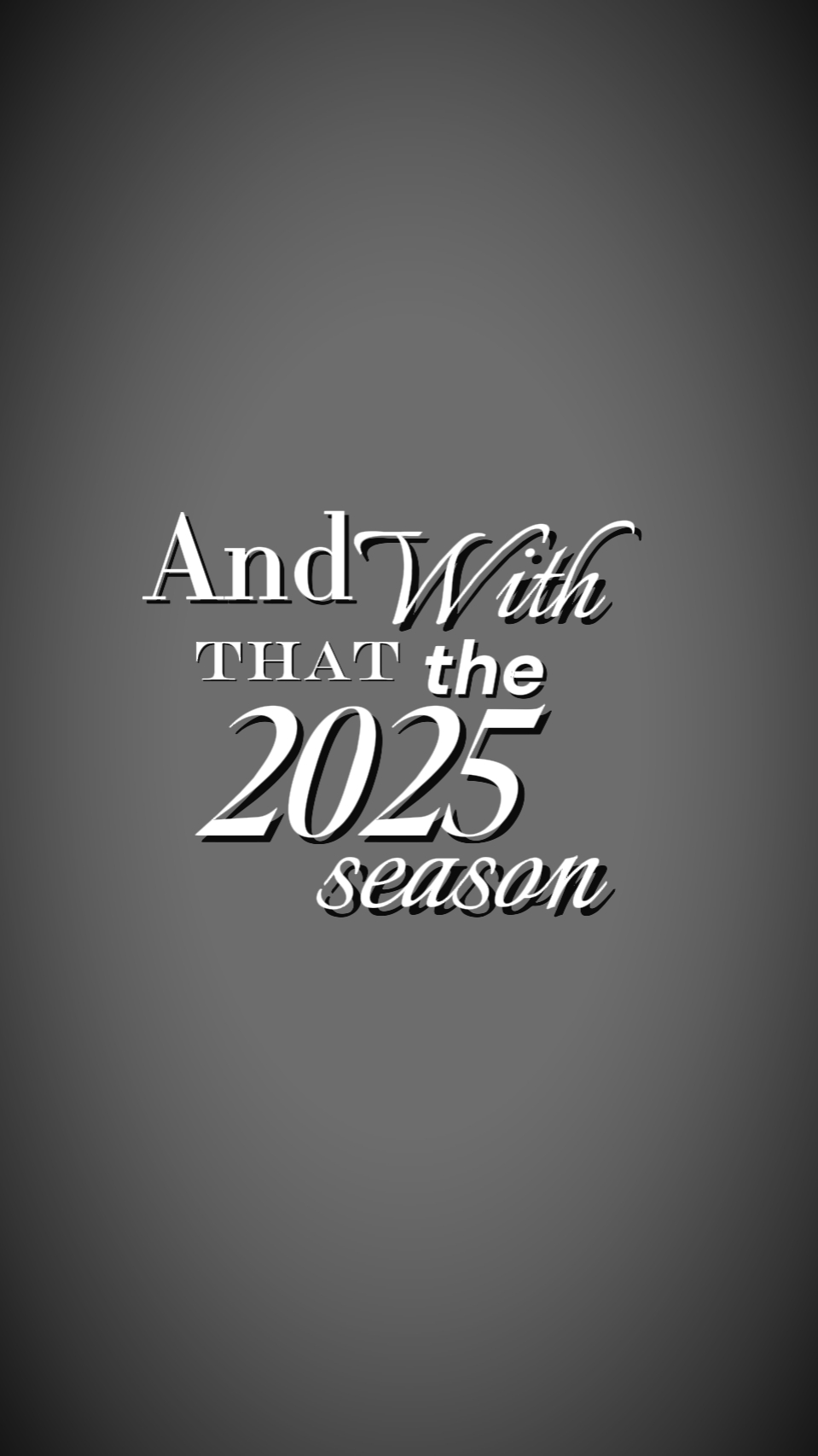 2025 Season Comes to an End Thank You - Pippit