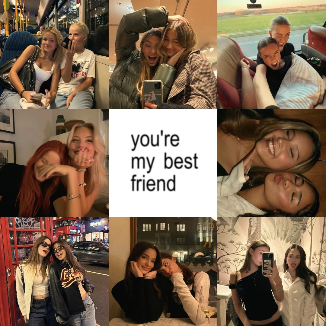 Templates for Best Friend Photos - Pippit