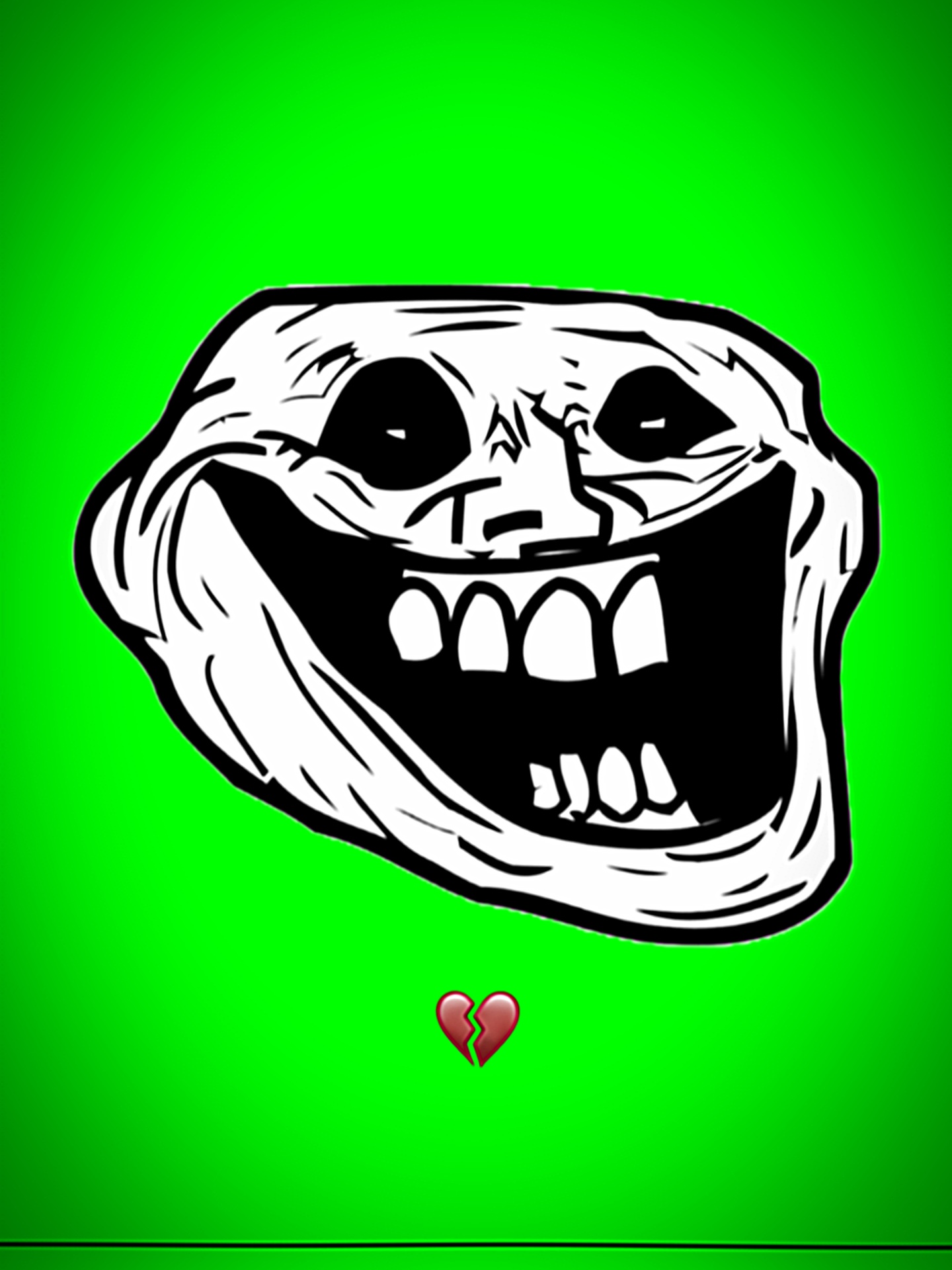 Troll Face Green Screen - Pippit