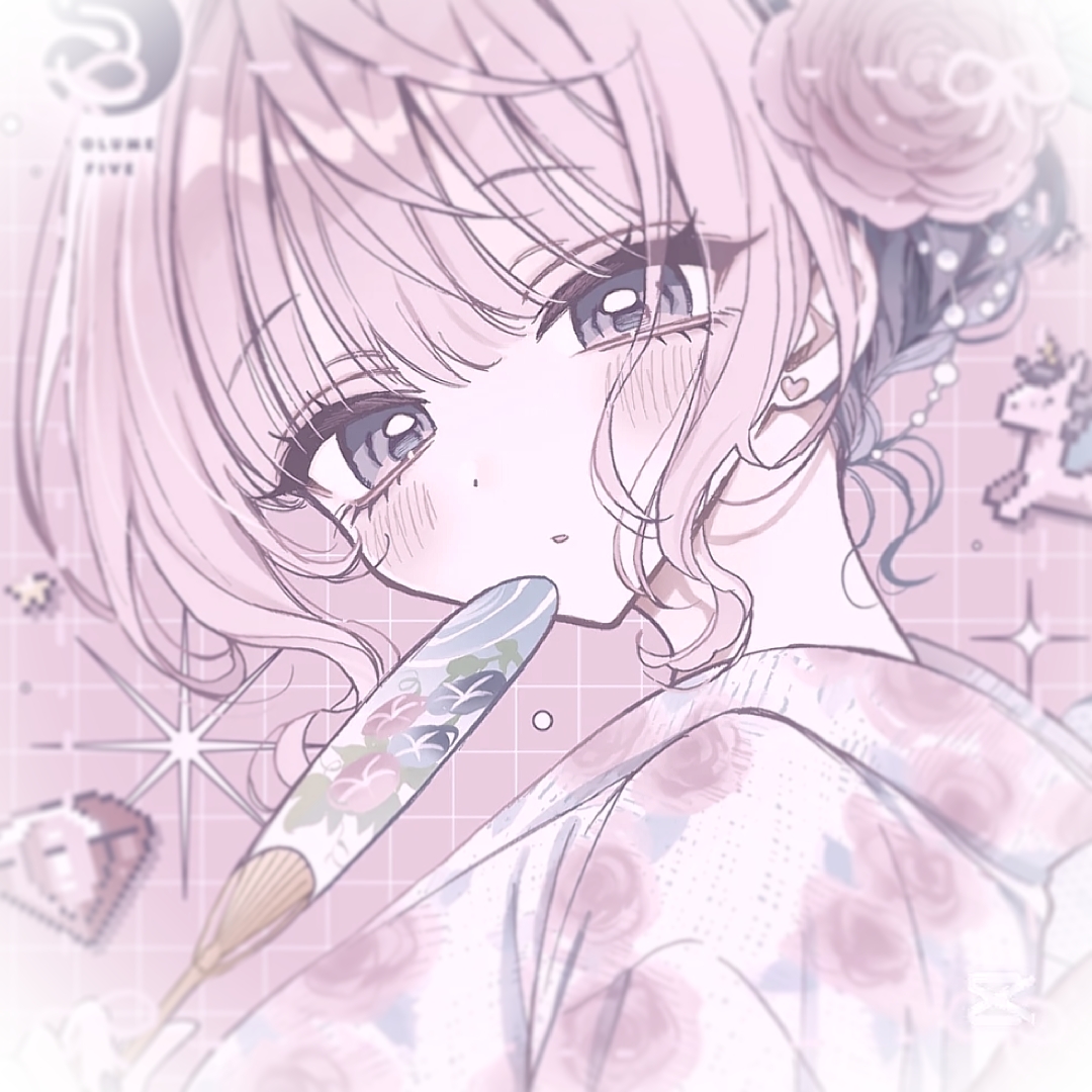 pfp template pink - Pippit