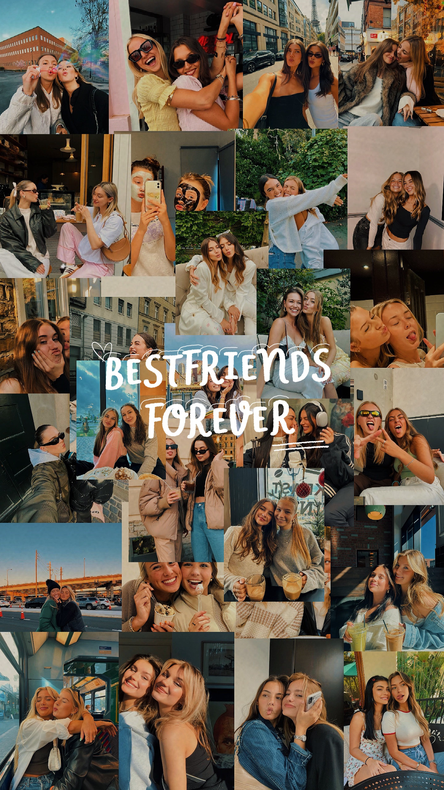 Templates to Put a Lot of Photos with Best Friend - Pippit