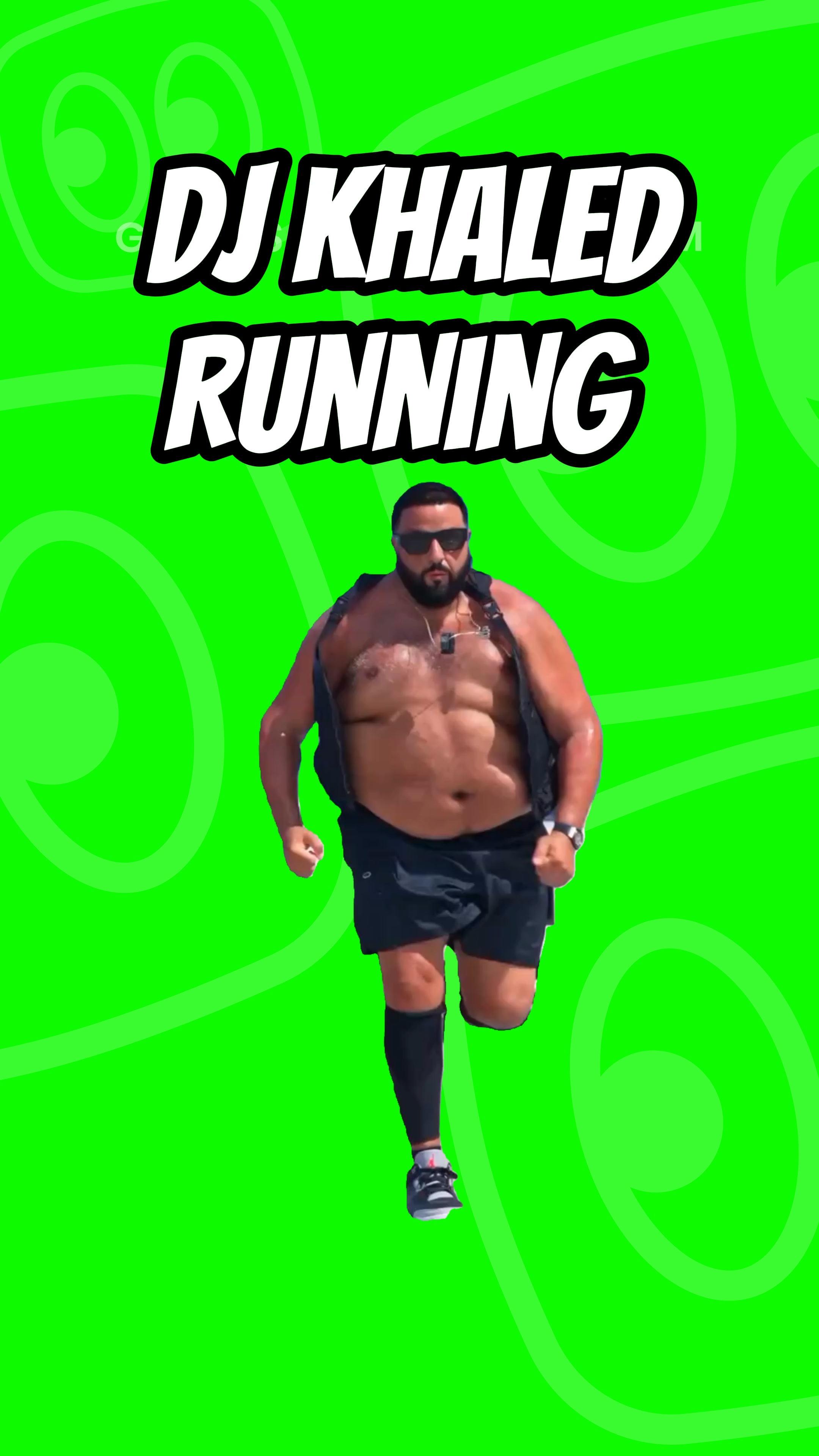 DJ Khaled Running - video template by CapCut