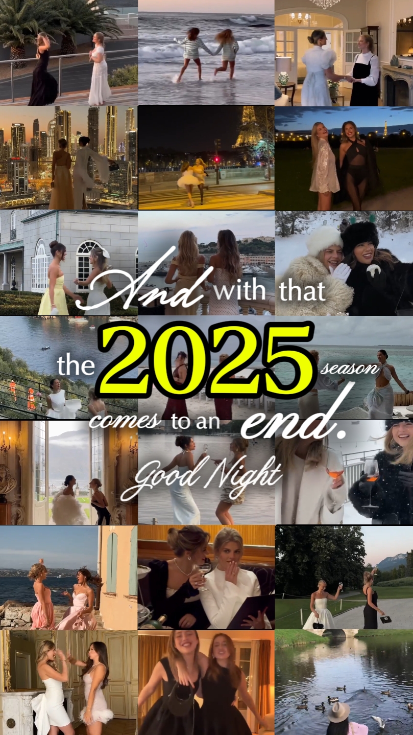 2025 Ending Template With End Titles - Pippit