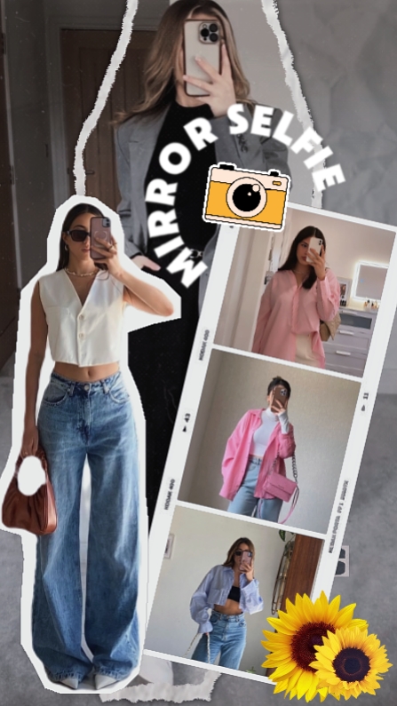 Mirror Selfie Templates Attitude - Pippit