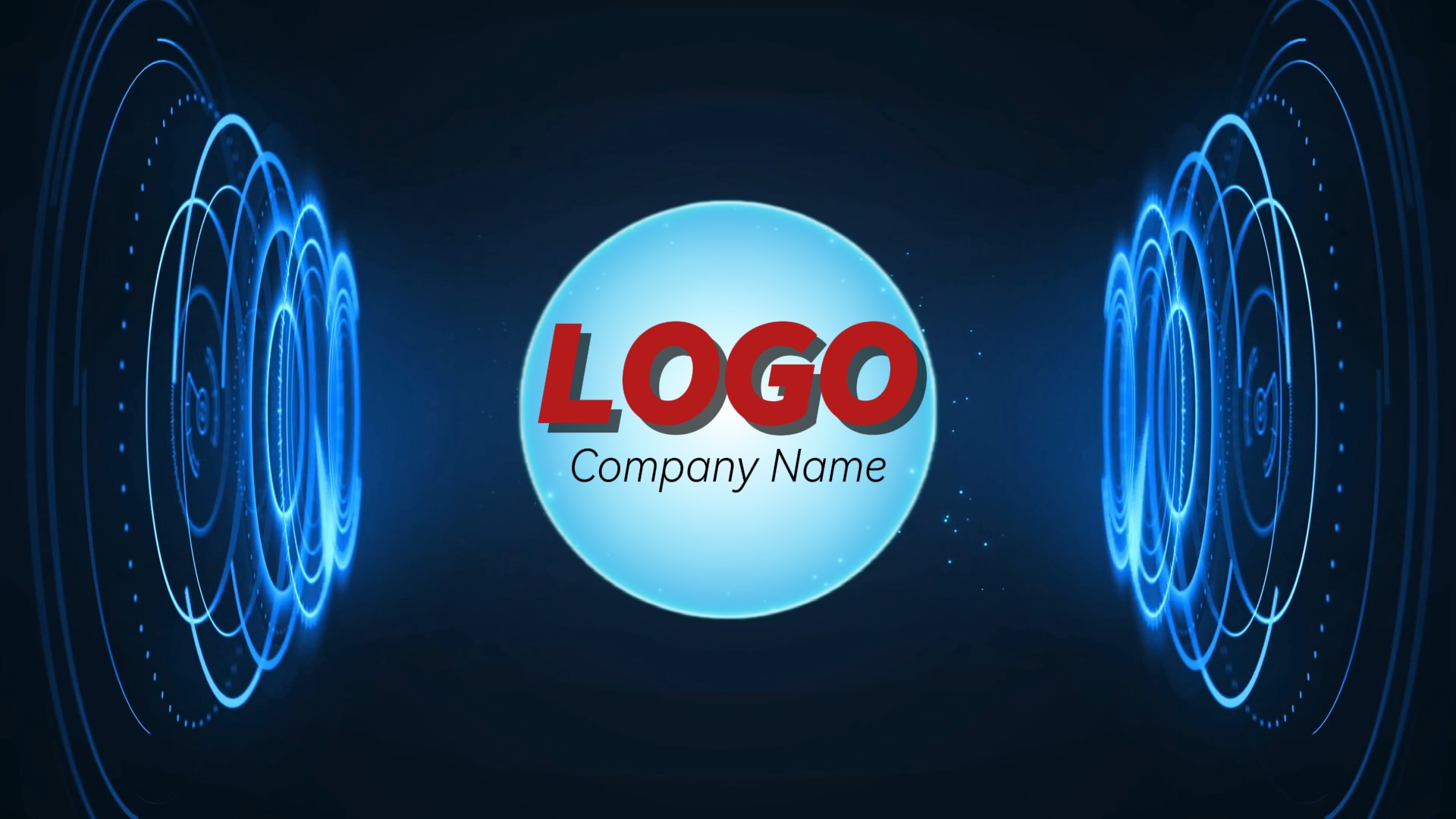 Intro Visual Effects Logo Rotate - Pippit