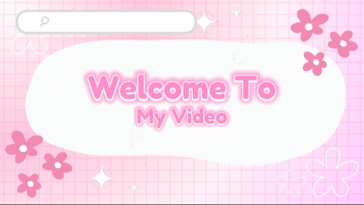 Text Animation Aesthetic Pink - Pippit