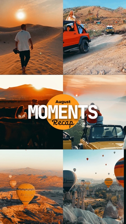 Recap Moment - video template by CapCut