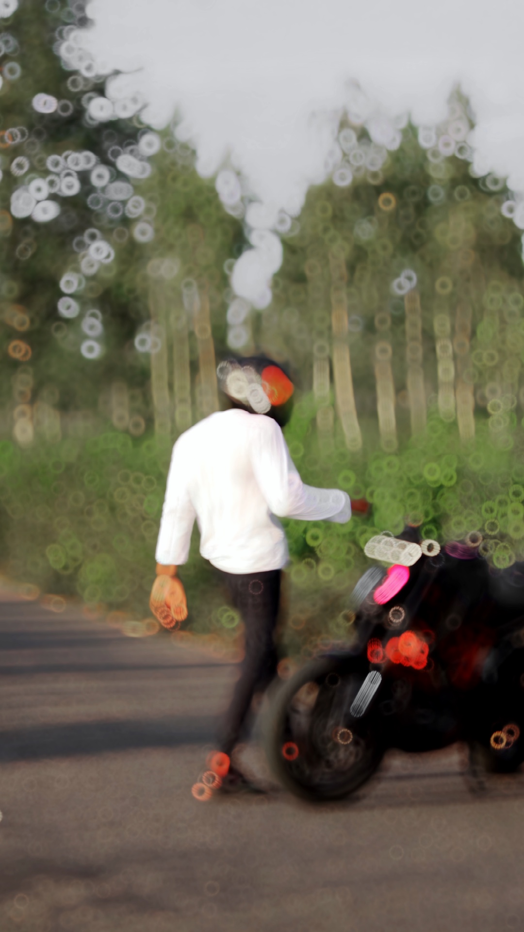 Bike Template Blur Effect - Pippit