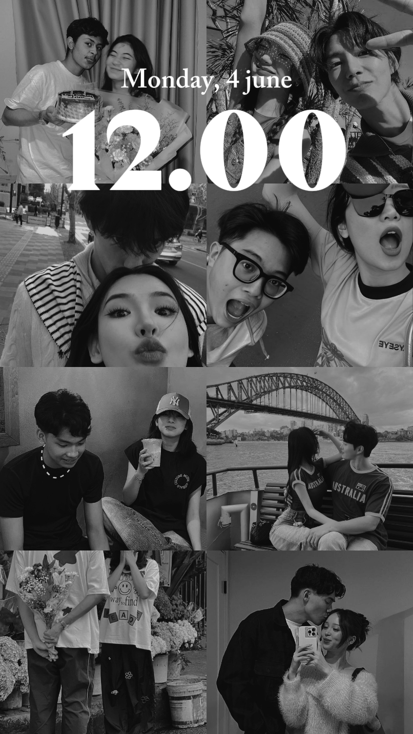 Collage Template Locks Screen Camera - Pippit