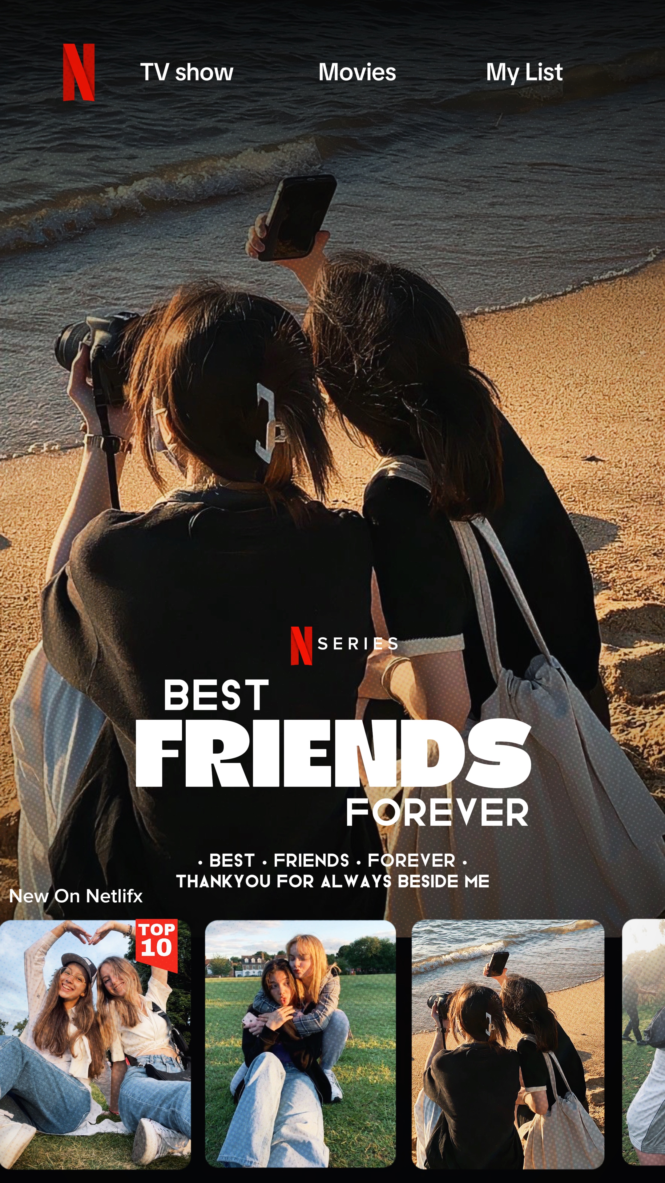 Intro Netflix Friends Day - Pippit