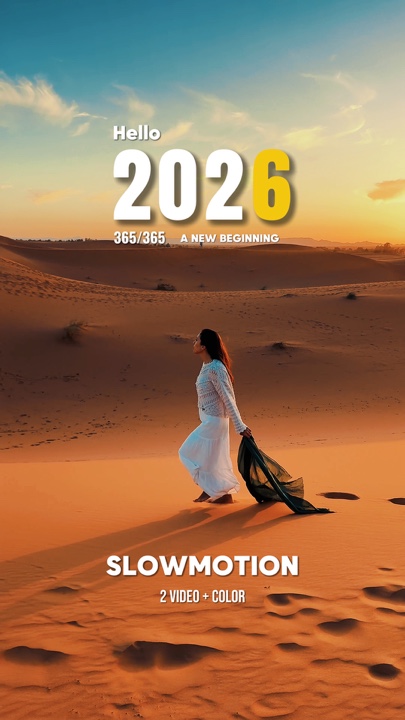 Welcome 2026 Template - Pippit