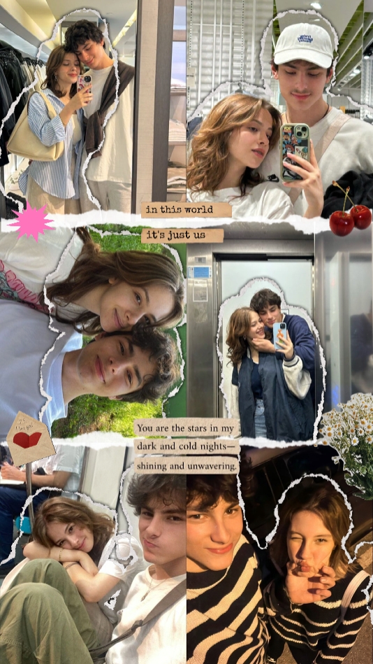 6 Photos Templates Cute Couple - Pippit