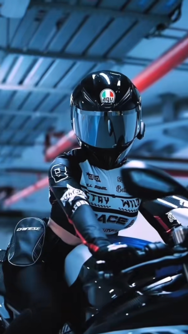 Motorbike Rider Template - Pippit