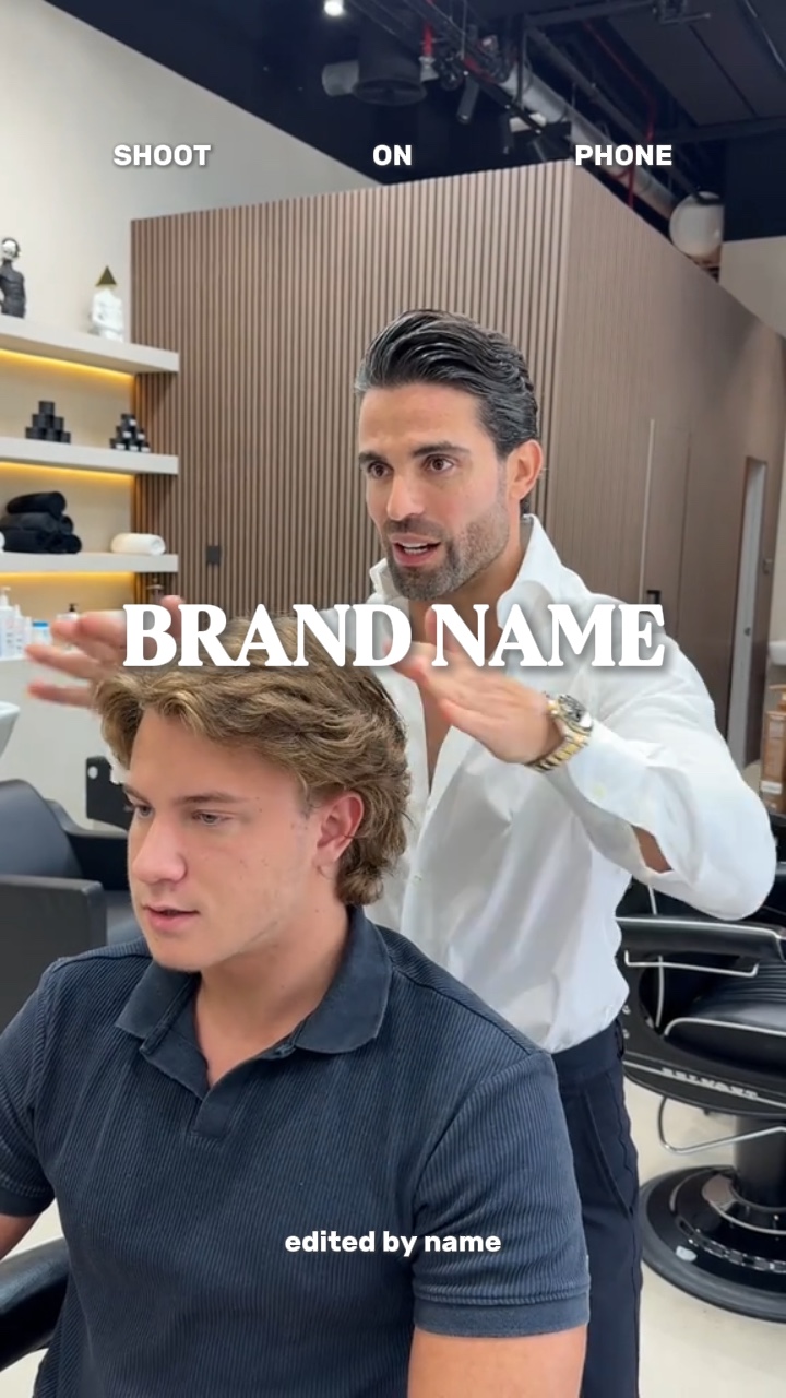 Hair Cut Effect Template - Pippit