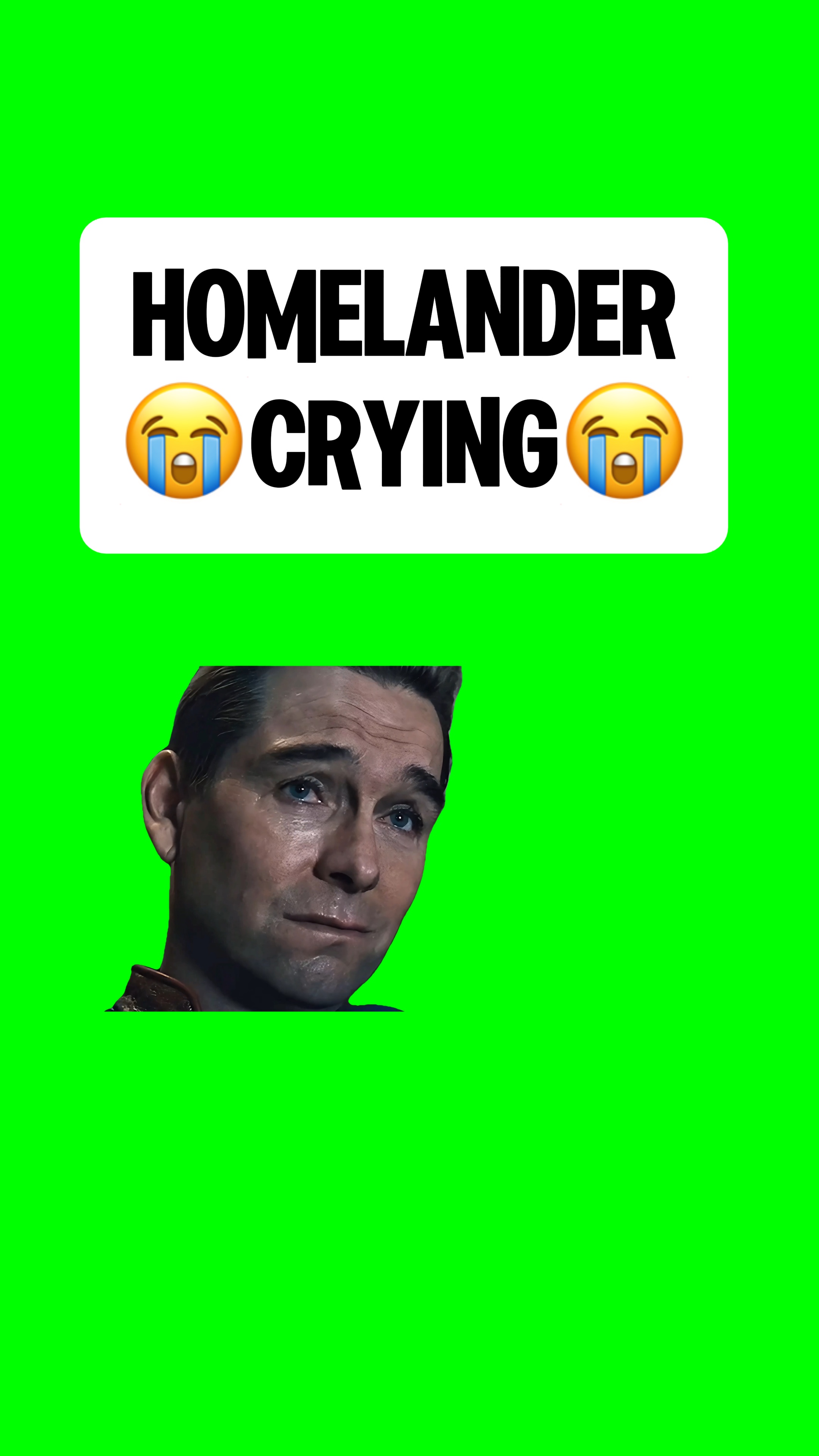 HOMELANDER CRYING - video template by CapCut