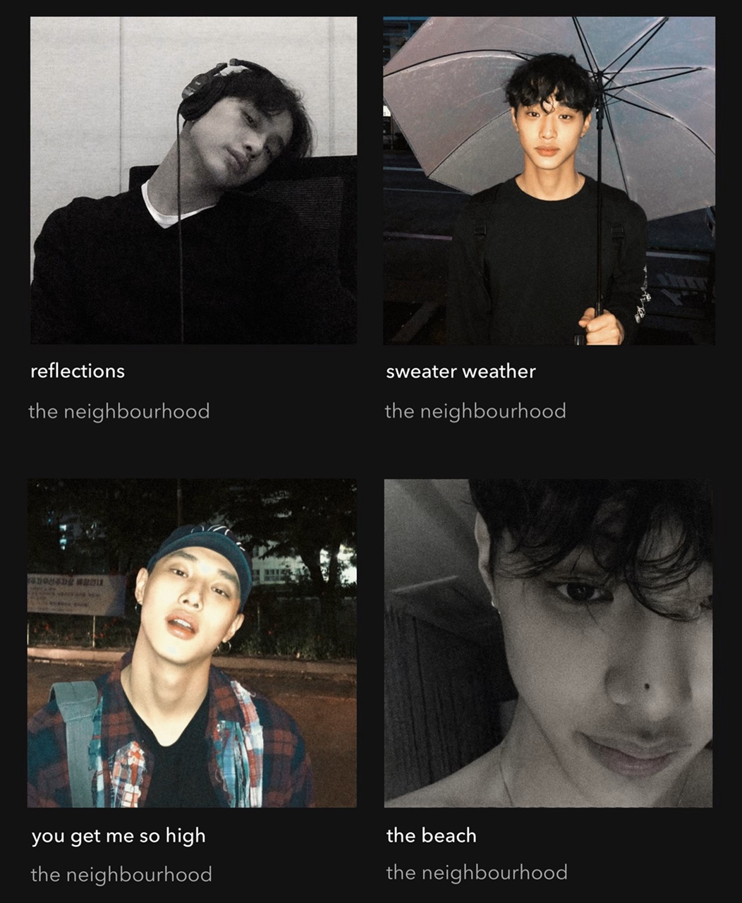 Spotify Music Template Brown - Pippit