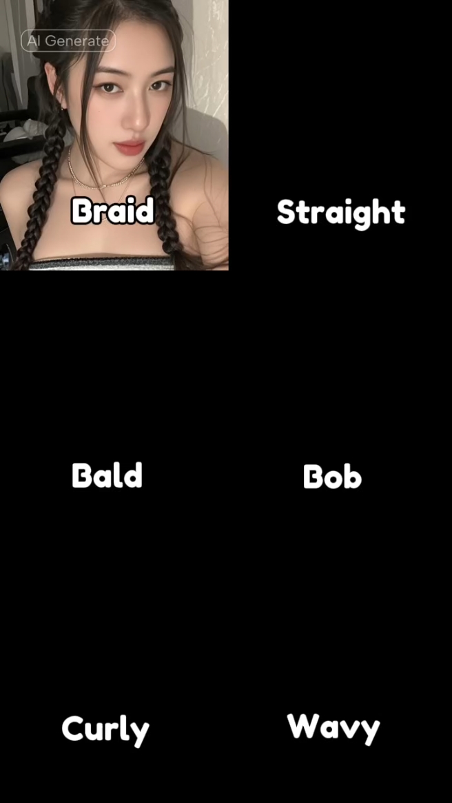 New AI Templates 2025 With Hair Styles - Pippit