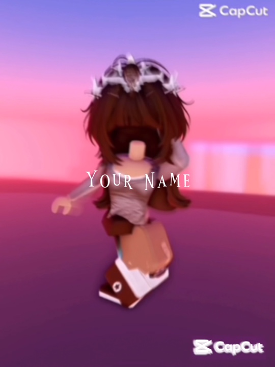 Roblox velocity edit - video template by CapCut